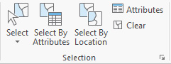 آموزش روش انتخاب Select by attribute در نرم افزار ArcGIS Pro