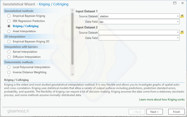 نقشه پهنه بندی اقلیمی با روش های میان یابی در ArcGIS Pro