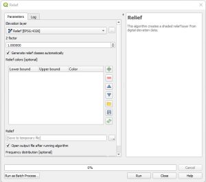 فیلم آموزشی ساخت نقشه Relief در QGIS | نقشه ریلیف