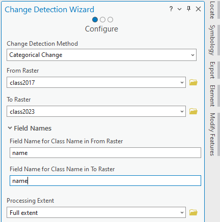 بررسی تغییرات کاربری با Change detection در ArcGIS Pro - GISآموز